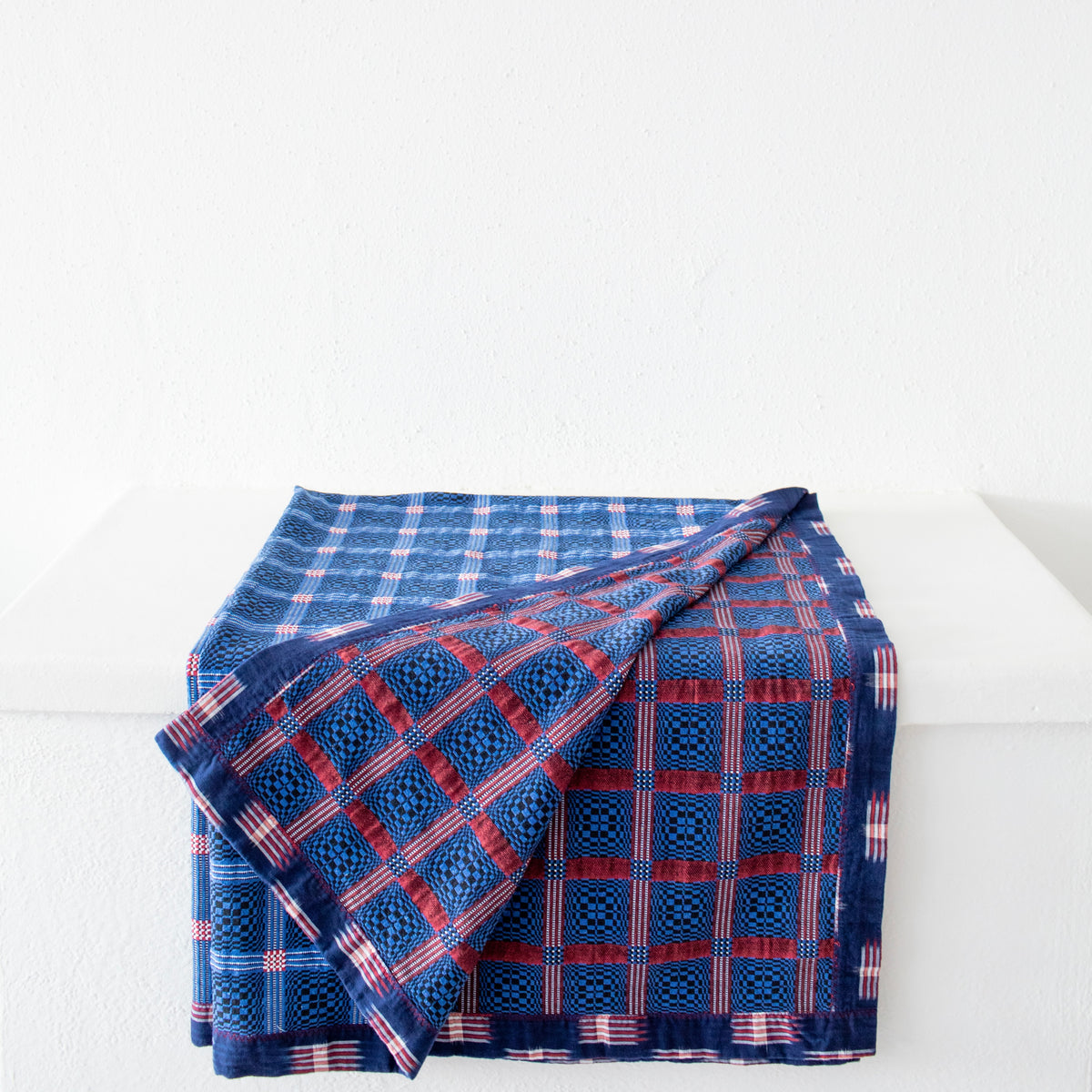 Gregory Parkinson Assamese Blanket : French Indigo Ink – Garza Marfa