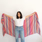 Desert Linen Shawl - Indigo – Garza Marfa