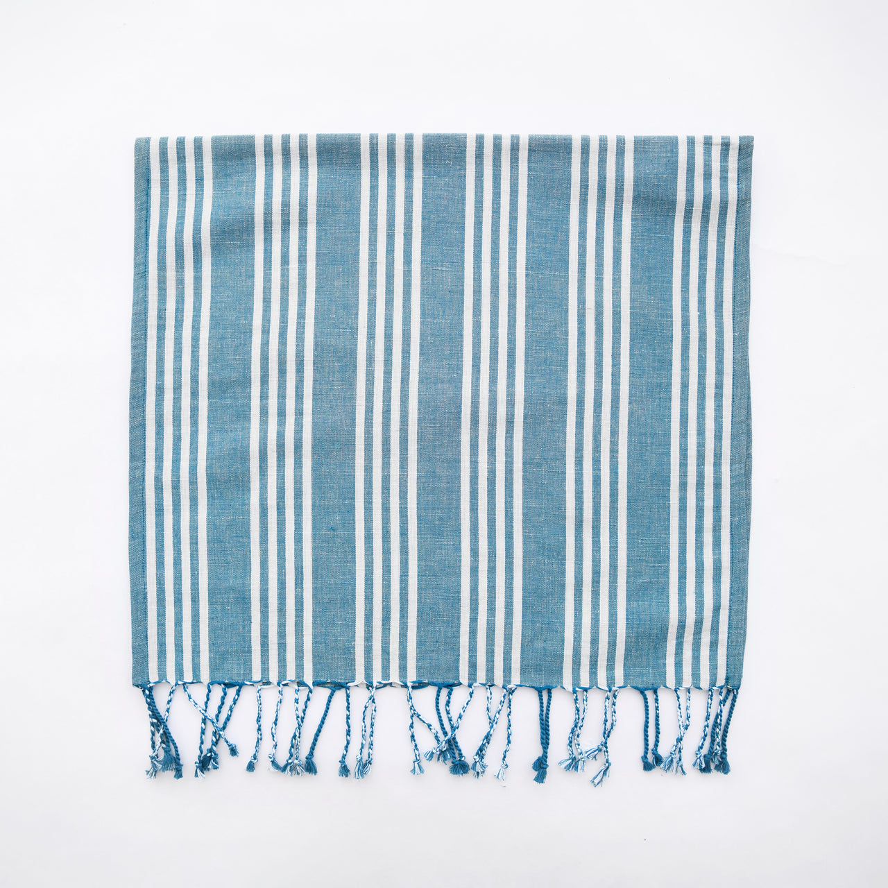Linen + Cotton Ticking Hand Towel